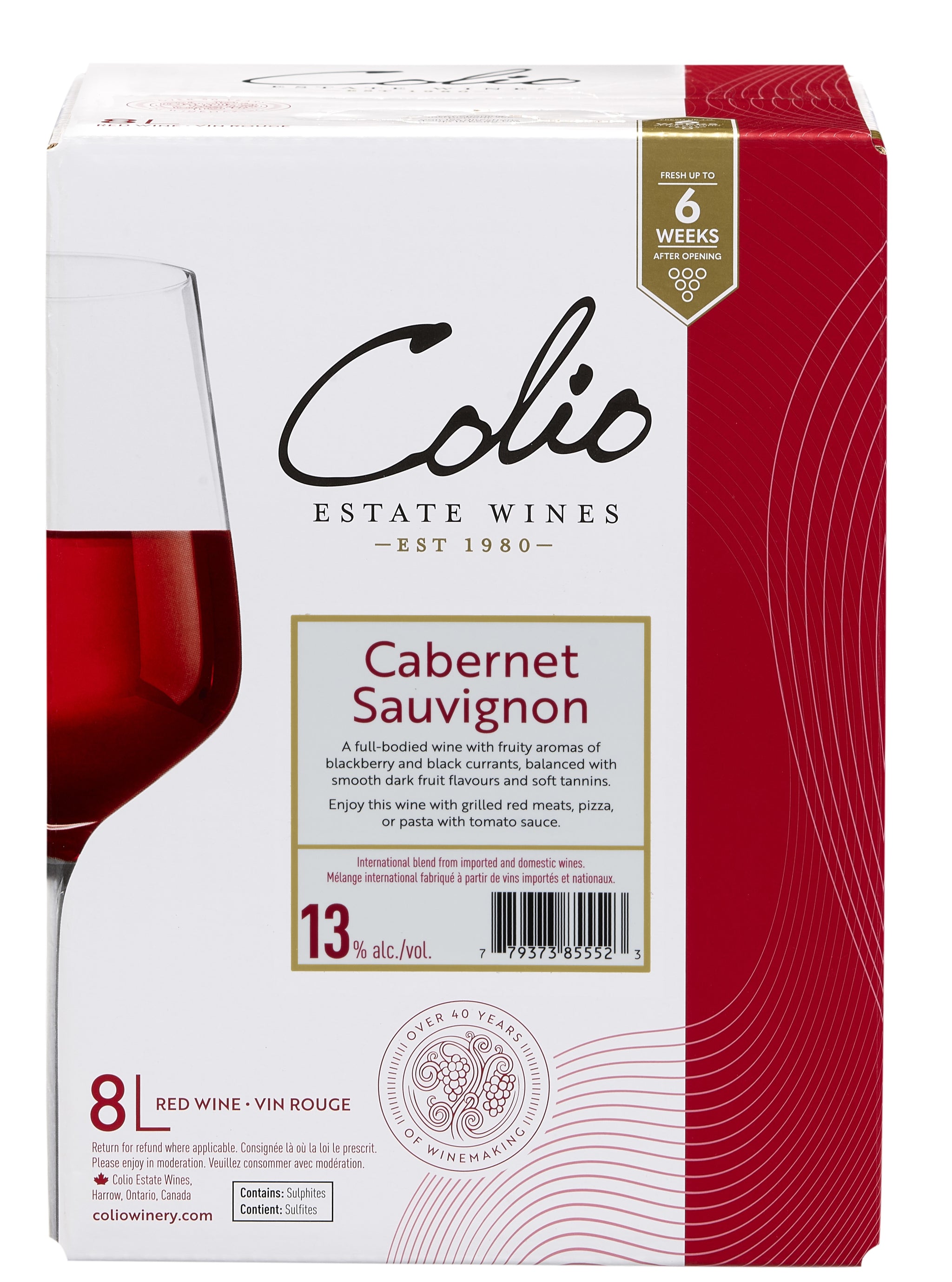 Colio Cabernet Sauvignon 8L